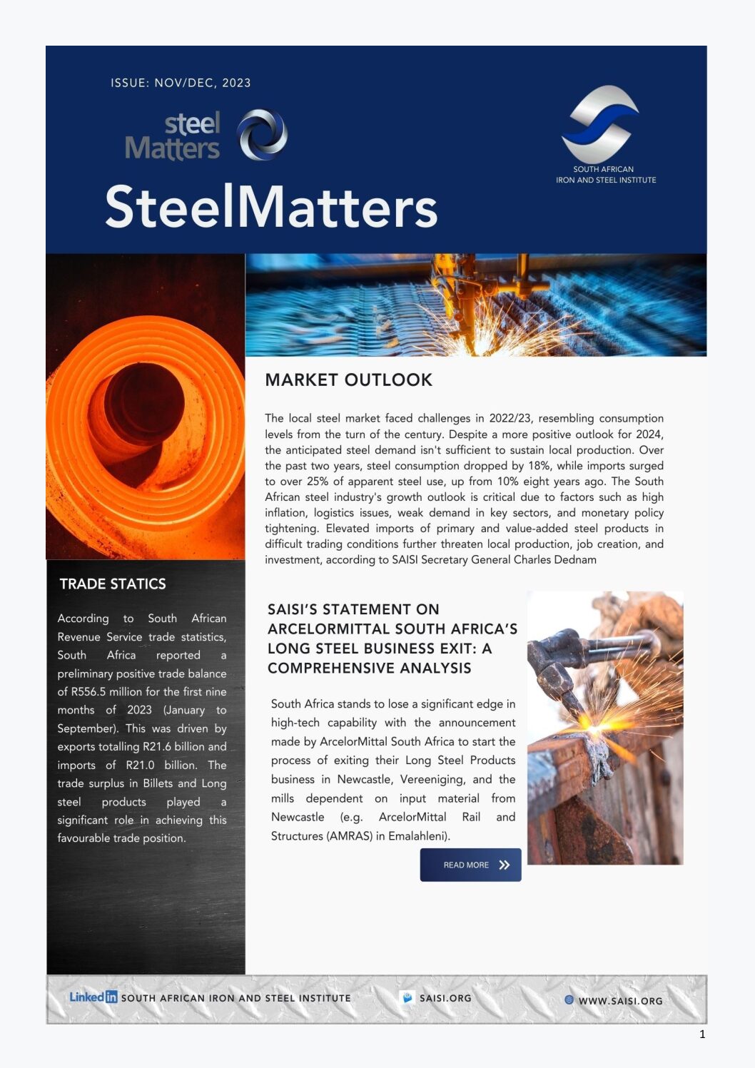 Steel Matters – South African Iron and Steel Institute